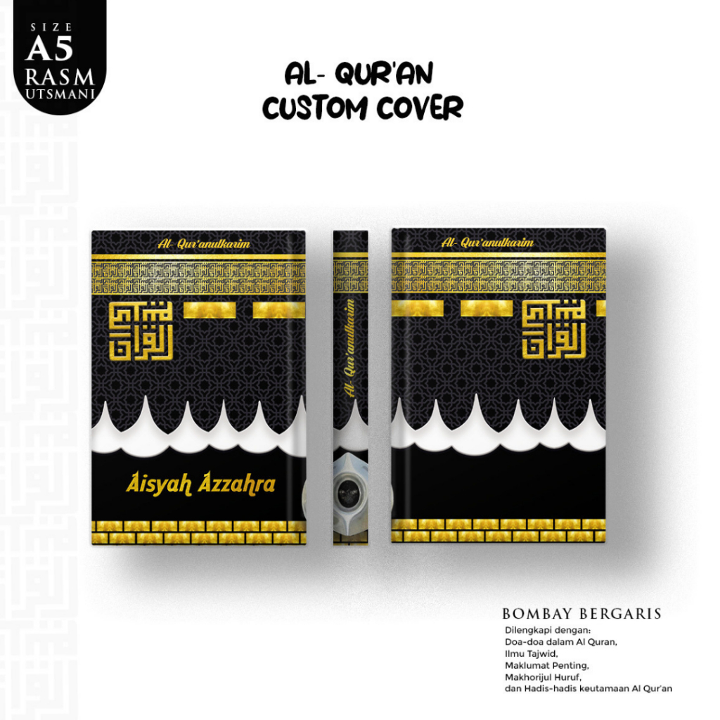 Jual Al-quran Custom + Nama Hard Cover Bisa Pakai Foto Banyak Varian ...