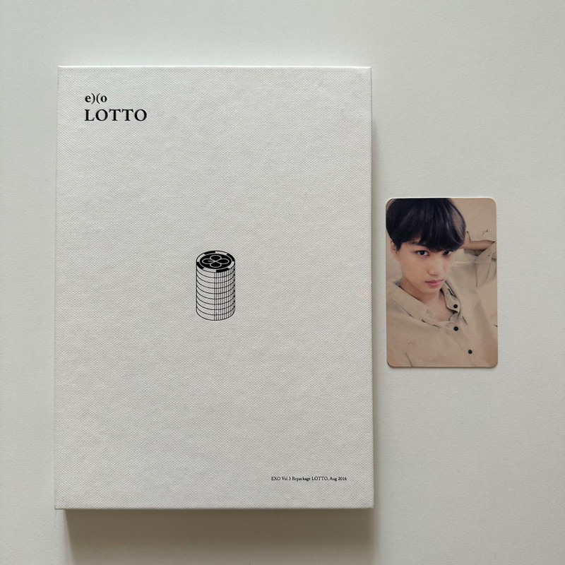 Jual EXO - LOTTO The 3rd Repackage Album [Korean Ver.] | Shopee Indonesia