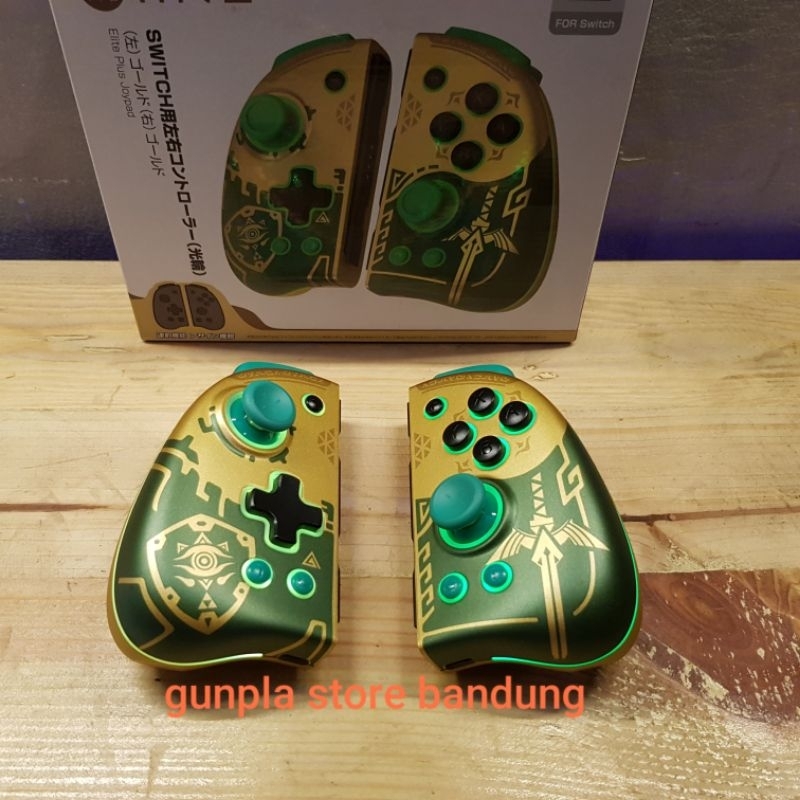 Jual Iine Joycon Zelda Tears of The Kingdom mechanical button LED joy ...