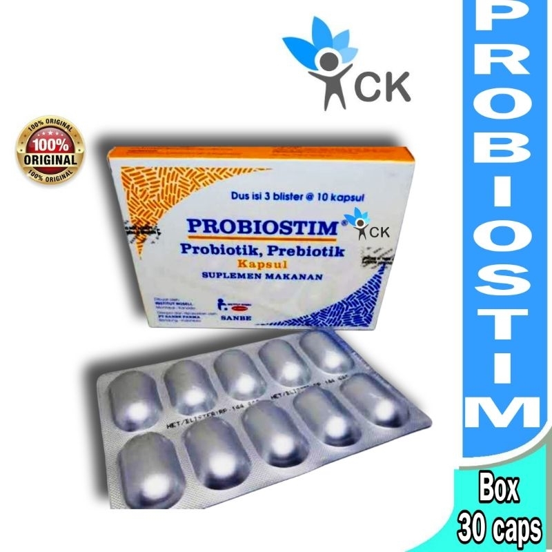 Jual PROBIOSTIM kapsul - menjaga kesehatan pencernaan | Shopee Indonesia