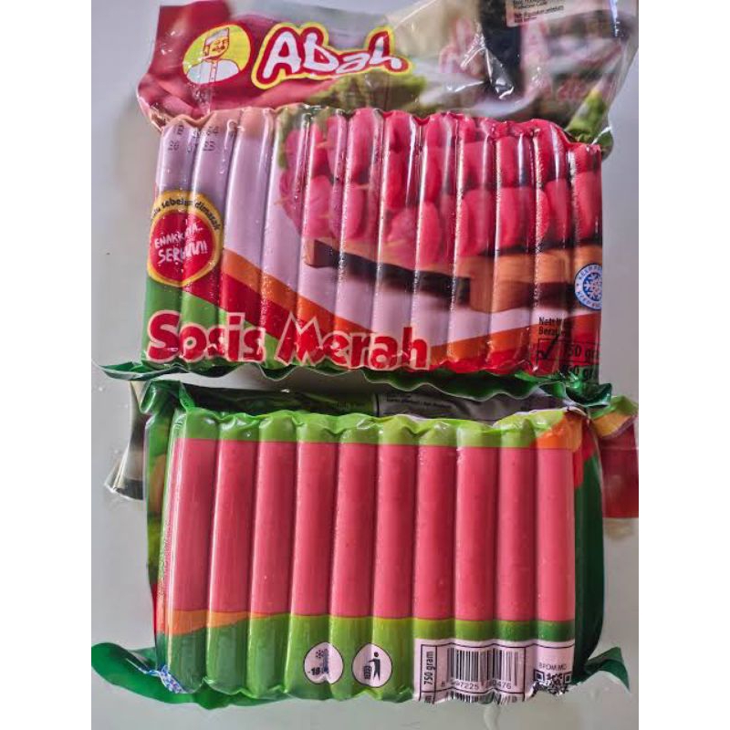 Jual Sosis Abah Merah 750gr isi 33 biji | Shopee Indonesia