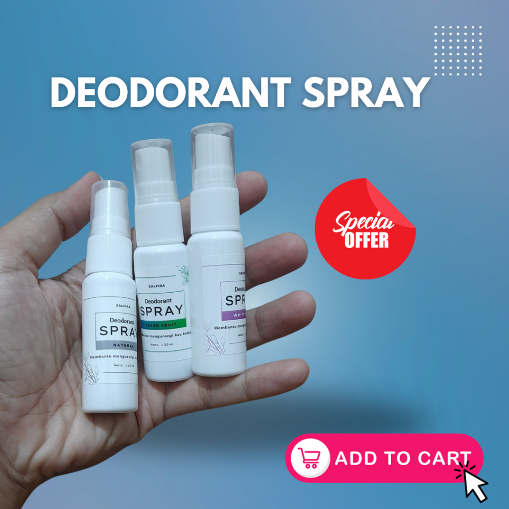 Jual Deodorant Spray Tawas Alami Efektif Menghilangkan Bau Badan Tanpa ...