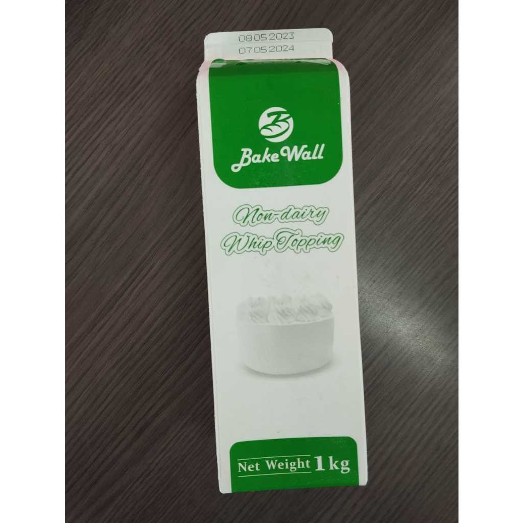 Jual Bake Wall Non Dairy Whipping Cream 1kg / Whipping Cream Bakewall ...