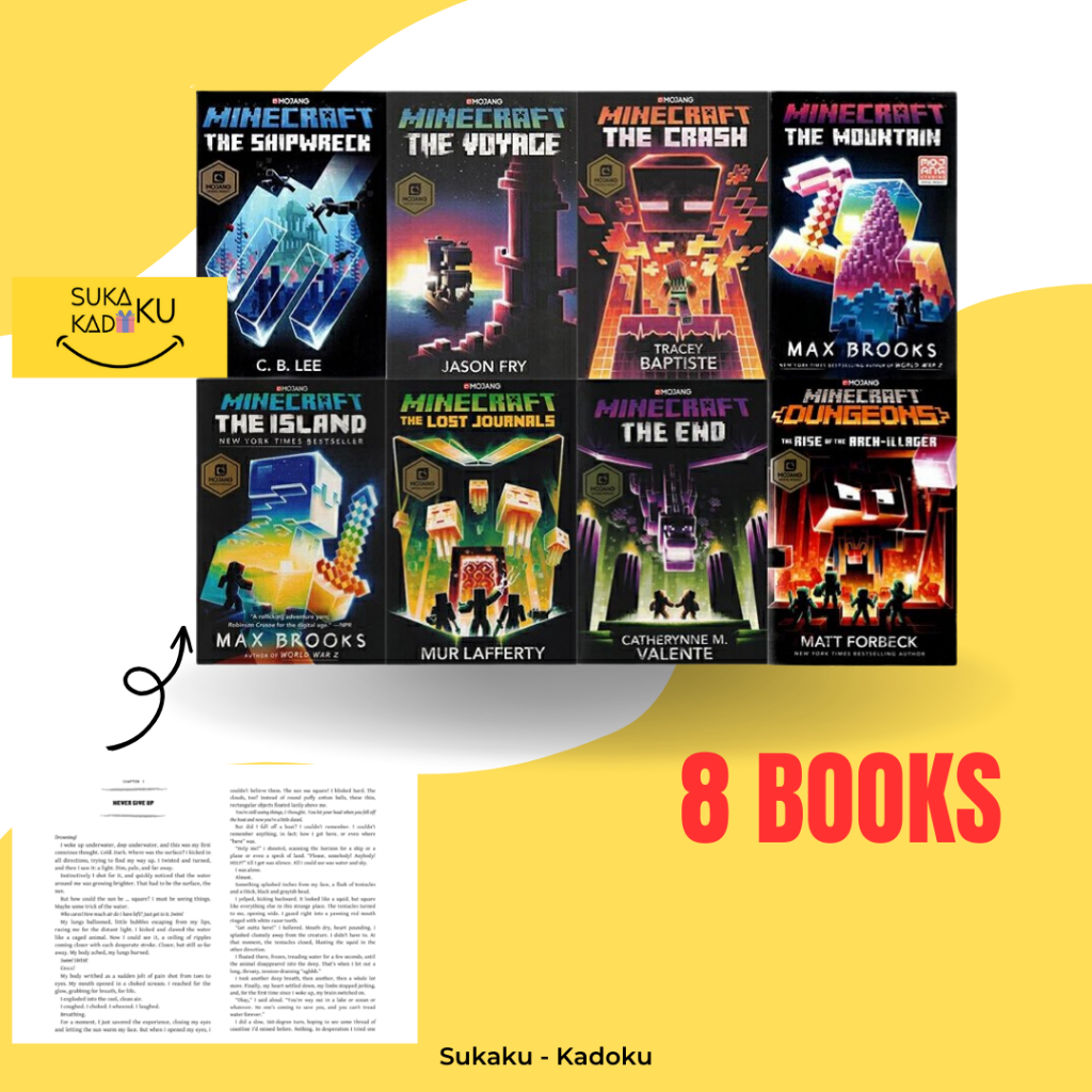 Jual Minecraft - English Story Book Kids Buku Cerita Anak Import ...