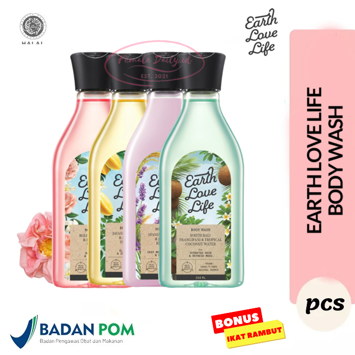 Jual Earth Love Life Body Wash 250ml / Sabun Cair | Shopee Indonesia
