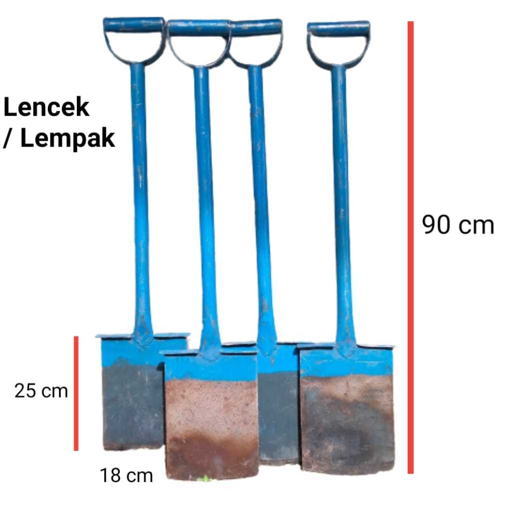 Jual LENCEK GAGANG PIPA BESI/ SEKOP / LINGGIS LEMPAK BESI GALI LUBANG ...