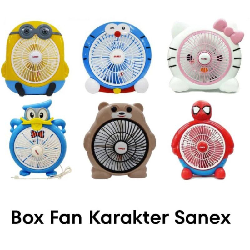 Jual SANEX kipas angin karakter kipas meja kipas duduk kecil motif ...