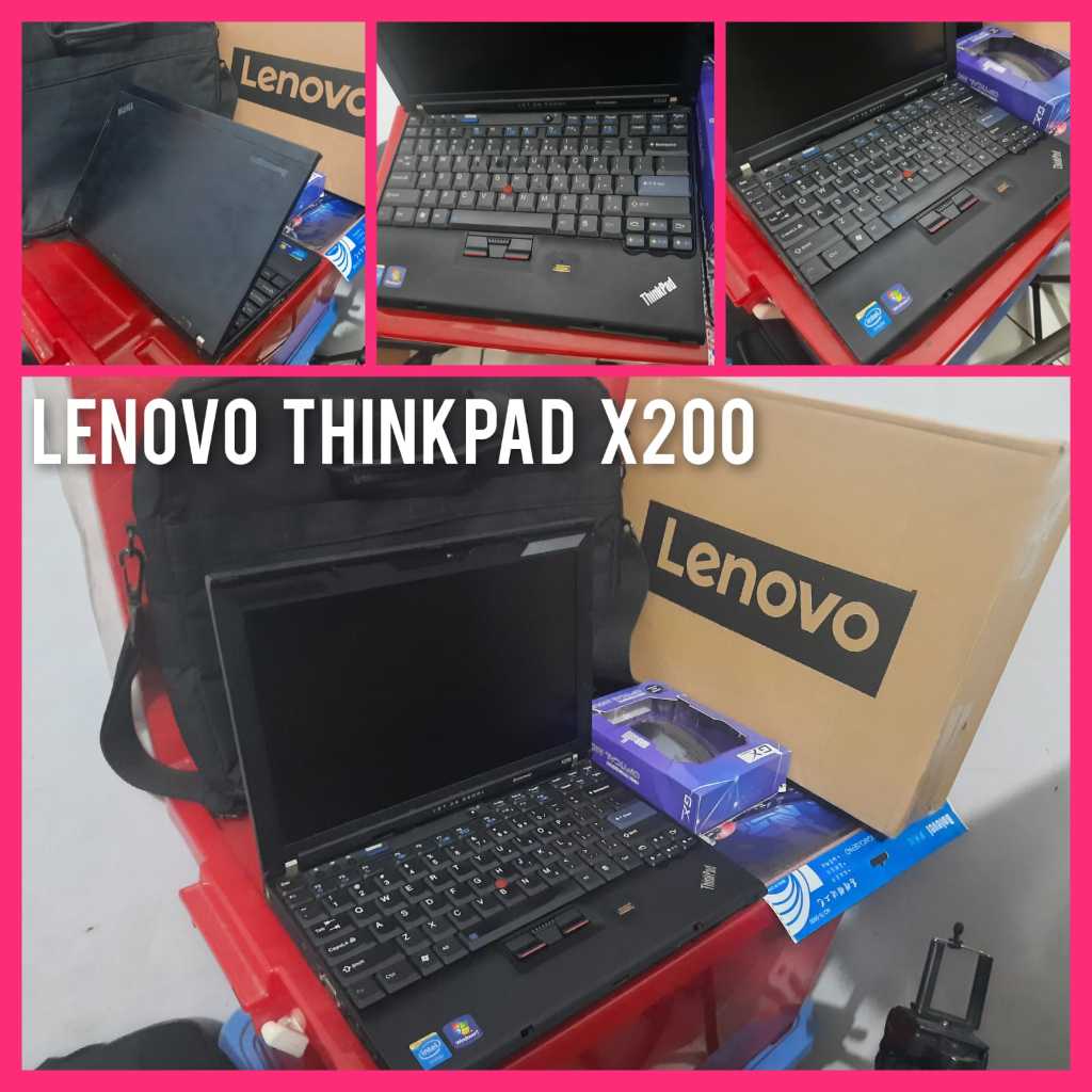 Jual Lenovo Thinkpad X200 Military series with fingerprint | Shopee ...