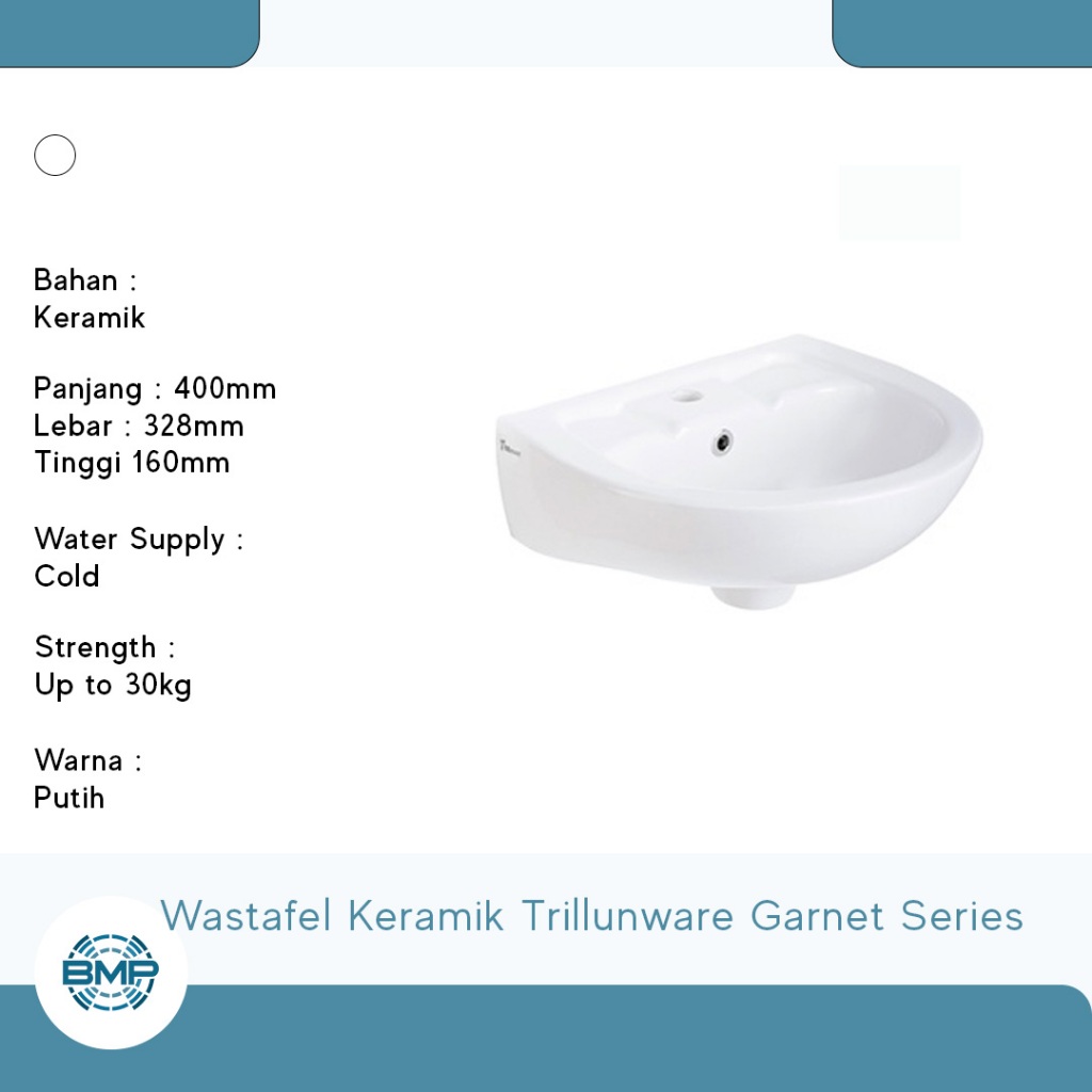 Jual WASTAFEL TRILIUN GARNET PUTIH | Shopee Indonesia