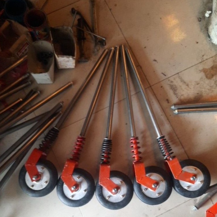 Jual geletrek roda belakang roda satu gerobak 3kg 7in c Kualitas ...