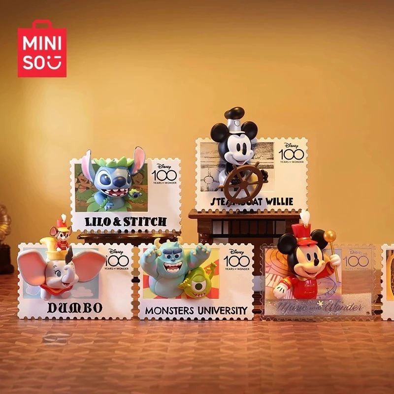 Jual MINISO Disney Figure Blind box model 100 year of wonder | Shopee ...