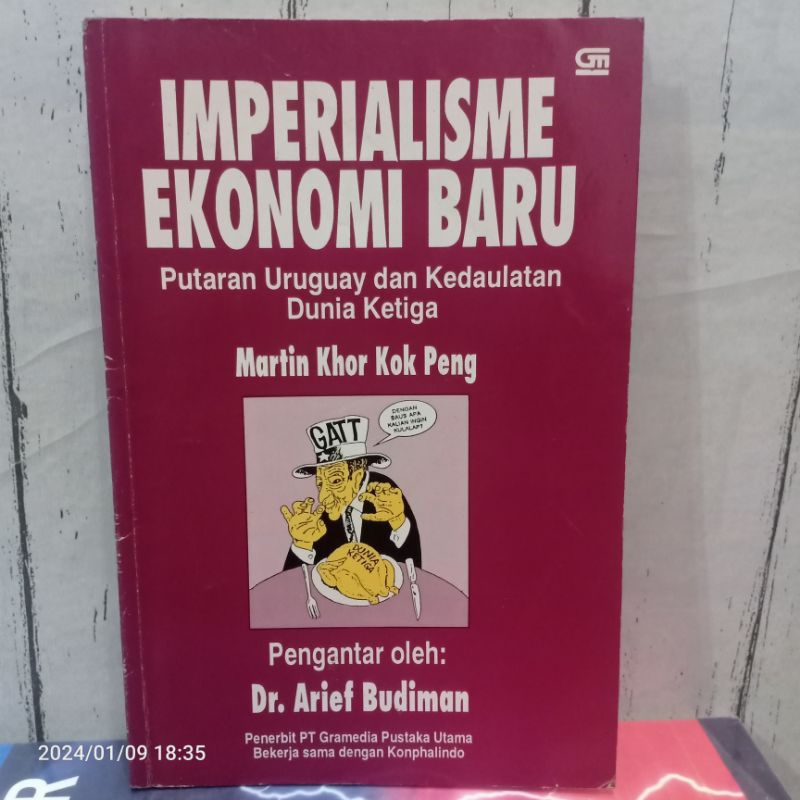 Jual ORIGINAL ANTIK BUKU IMPERIALISME EKONOMI BARU Putaran Uruguay Dan ...