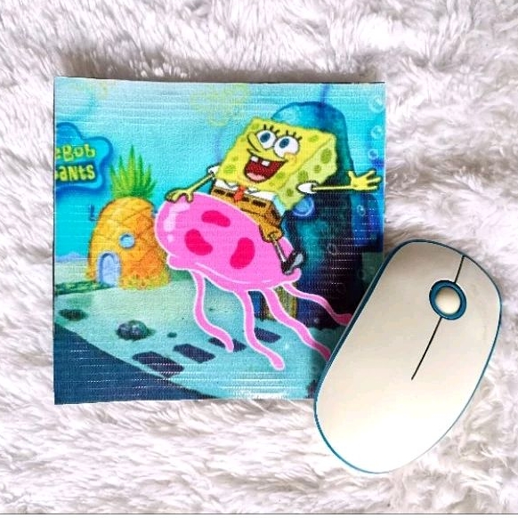 Jual Mousepad Gambar Kartun Spongebob Mouse Pad Laptop Karakter Animasi ...