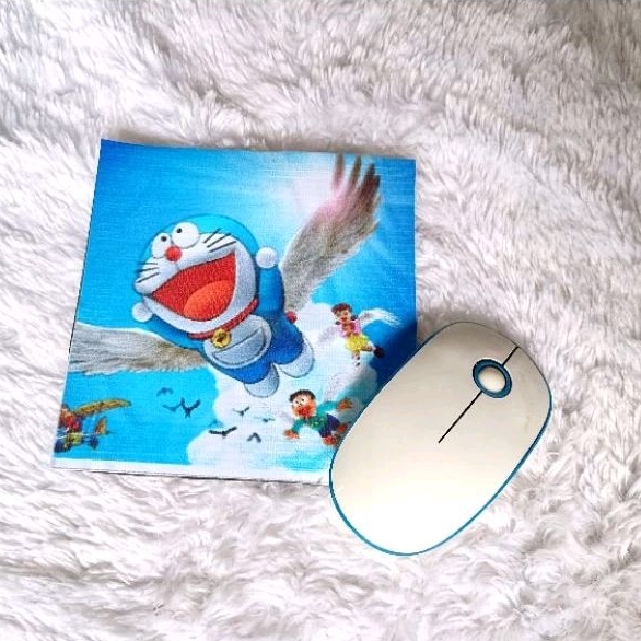 Jual Mousepad Gambar Kartun Mouse Pad Laptop Karakter Animasi Doraemon ...