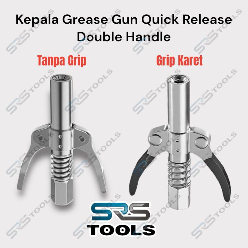 Jual Kepala Alat Pompa Gemuk Kopler Otomatis - Grease Gun Quick Release ...