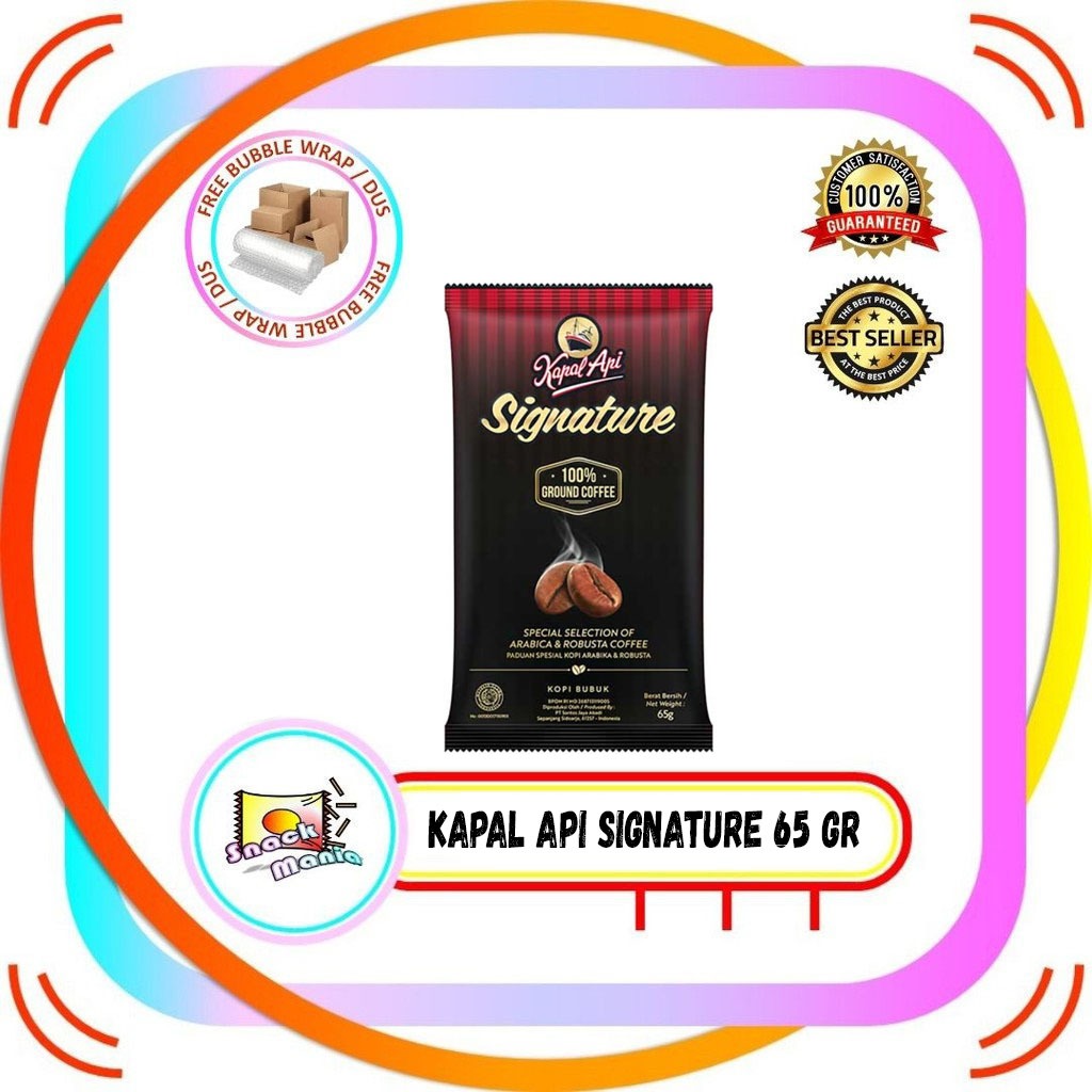 Jual Kapal Api Signature Kopi Bubuk Ground Coffee ~ 65 gr | Shopee ...