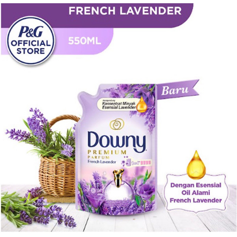Jual Downy Pelembut dan pewangi pakaian All Varian 550ML | Shopee Indonesia