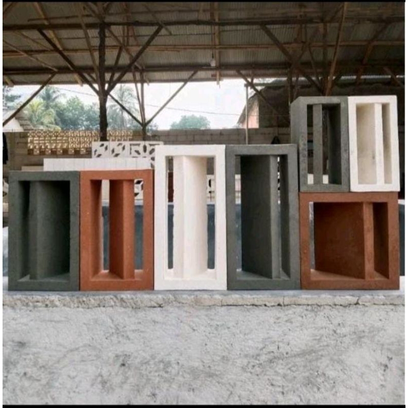 Jual roster beton minimalis, loster beton minimalis, roster motif nako ...