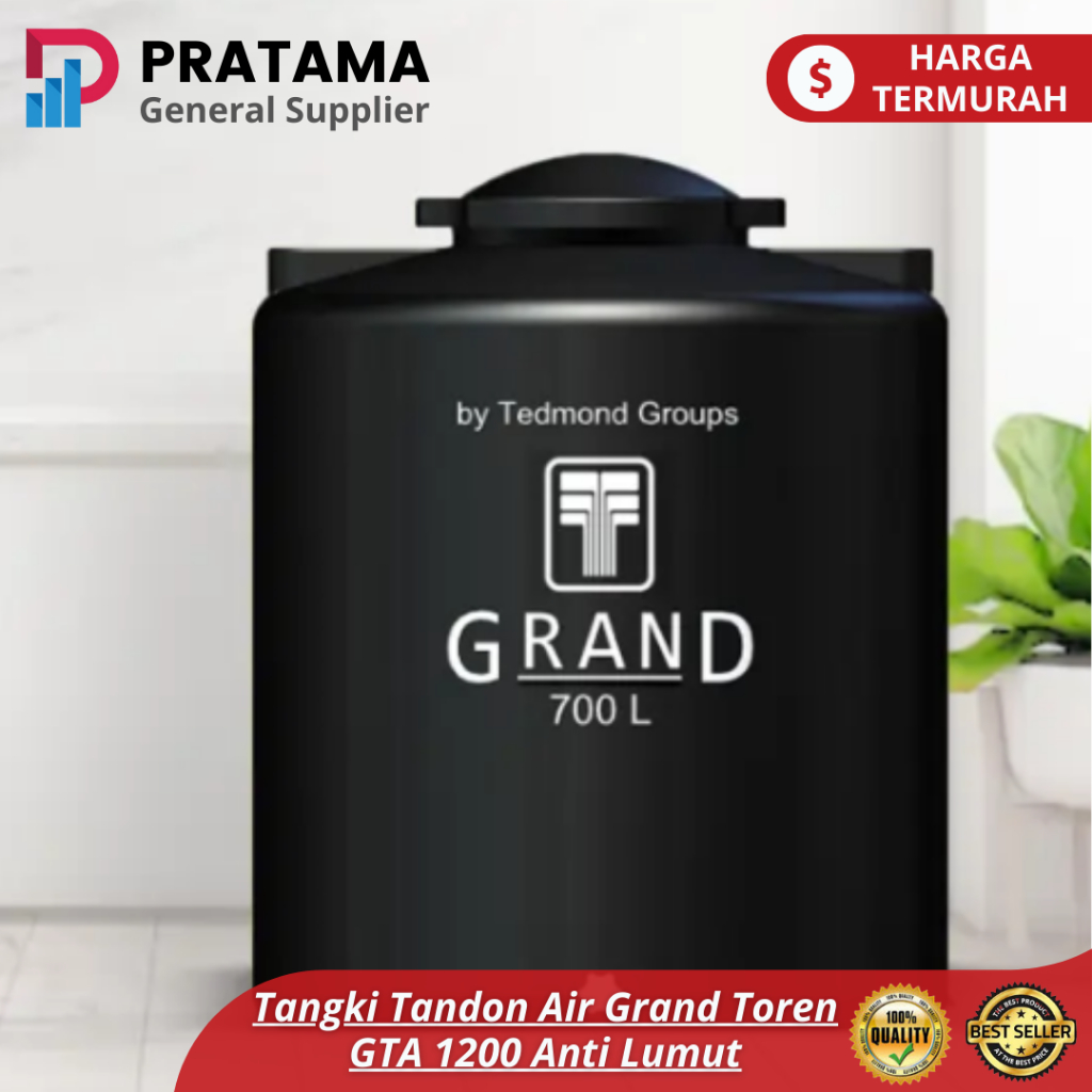 Jual Tangki Tandon Air Grand GTA 700 Sertifikasi Halal Toren Anti Lumut ...