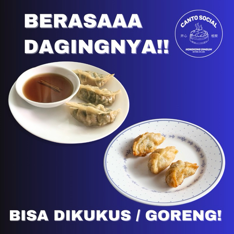 Jual DUMPLING KUKUS / GORENG - CANTO SOCIAL DIMSUM (no pork no lard ...