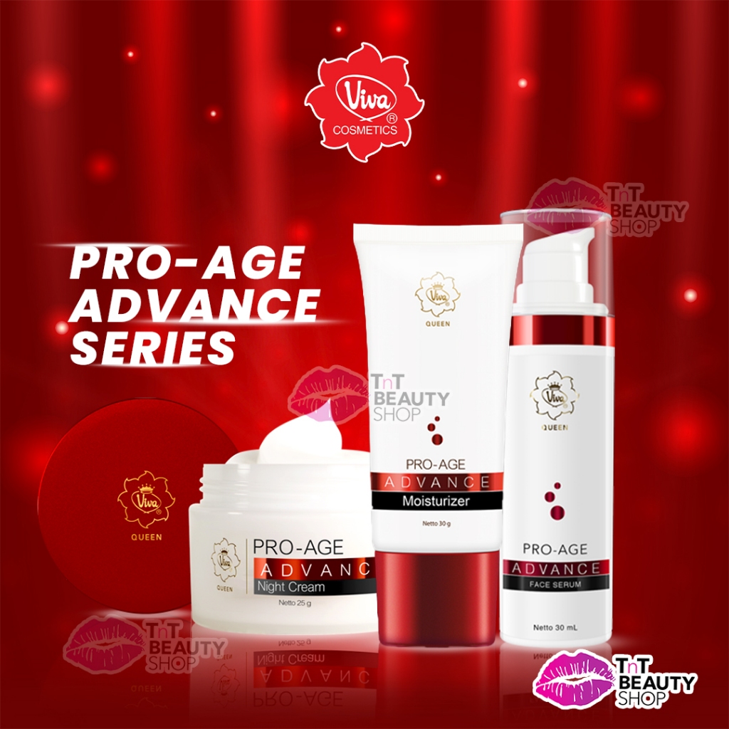 Jual Viva Queen Pro Age Advance SERIES | Face Serum - Night Cream ...
