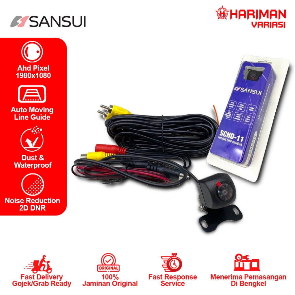 Jual Sansui SCHD-11 Moving Line Camera/Kamera Mobil AHD | Shopee Indonesia