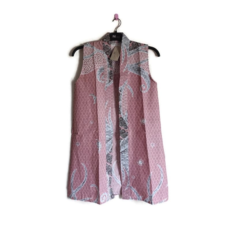 Jual ROMPI BATIK OUTER YUKENSI VEST BATIK BLAZER BATIK KANTORAN PESTA ...