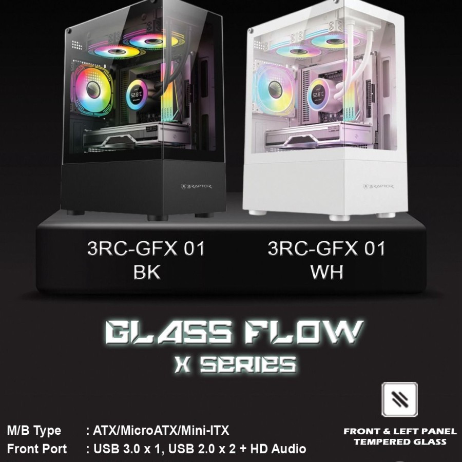 Jual CASE RAPTOR GLASS FLOW X SERIES | Shopee Indonesia