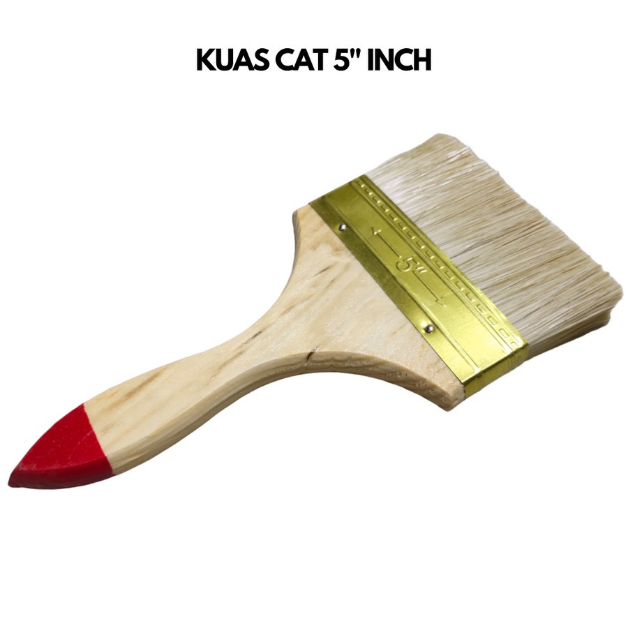 Jual Kuas Tangan / Kuas Cat 5" inch /KUAS CAT TEMBOK DINDING ...