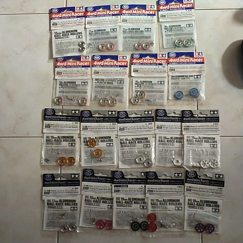 Jual tamiya roller aluminum ball race rollers 15437 95580 95493 95396 ...