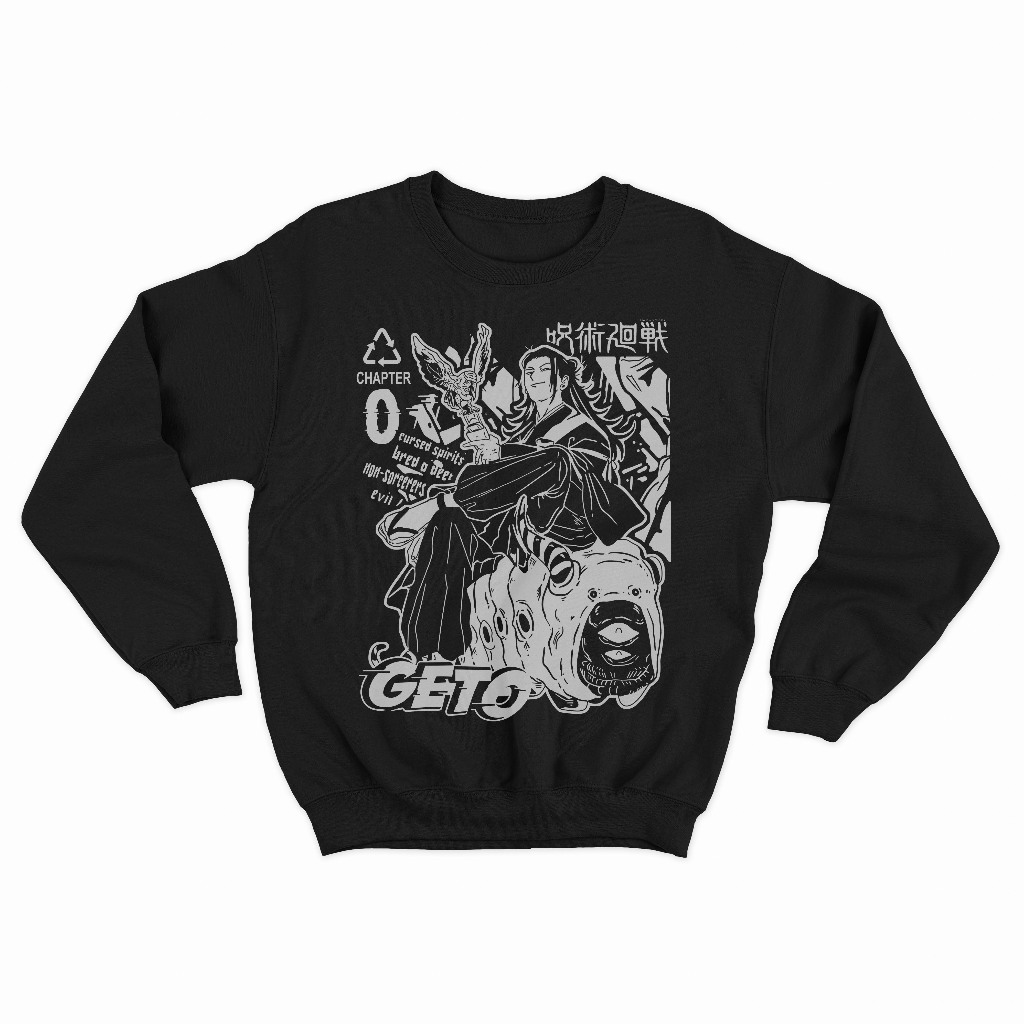 Jual SWEATER ANIME JUJUTSU KAISEN GETO FLEECE | Shopee Indonesia