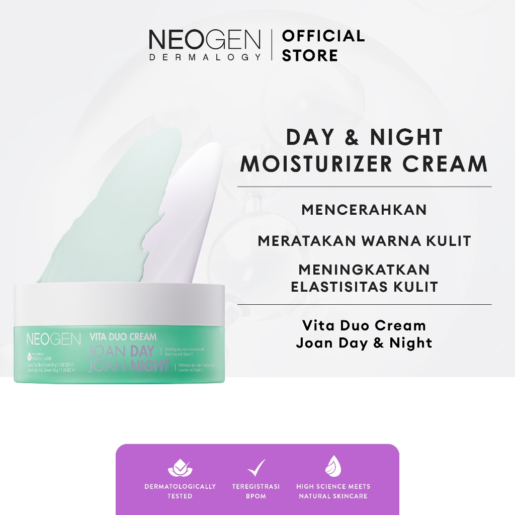 Jual NEOGEN DERMALOGY Vita Duo Cream Joan Day Joan Night - Moisturizer ...