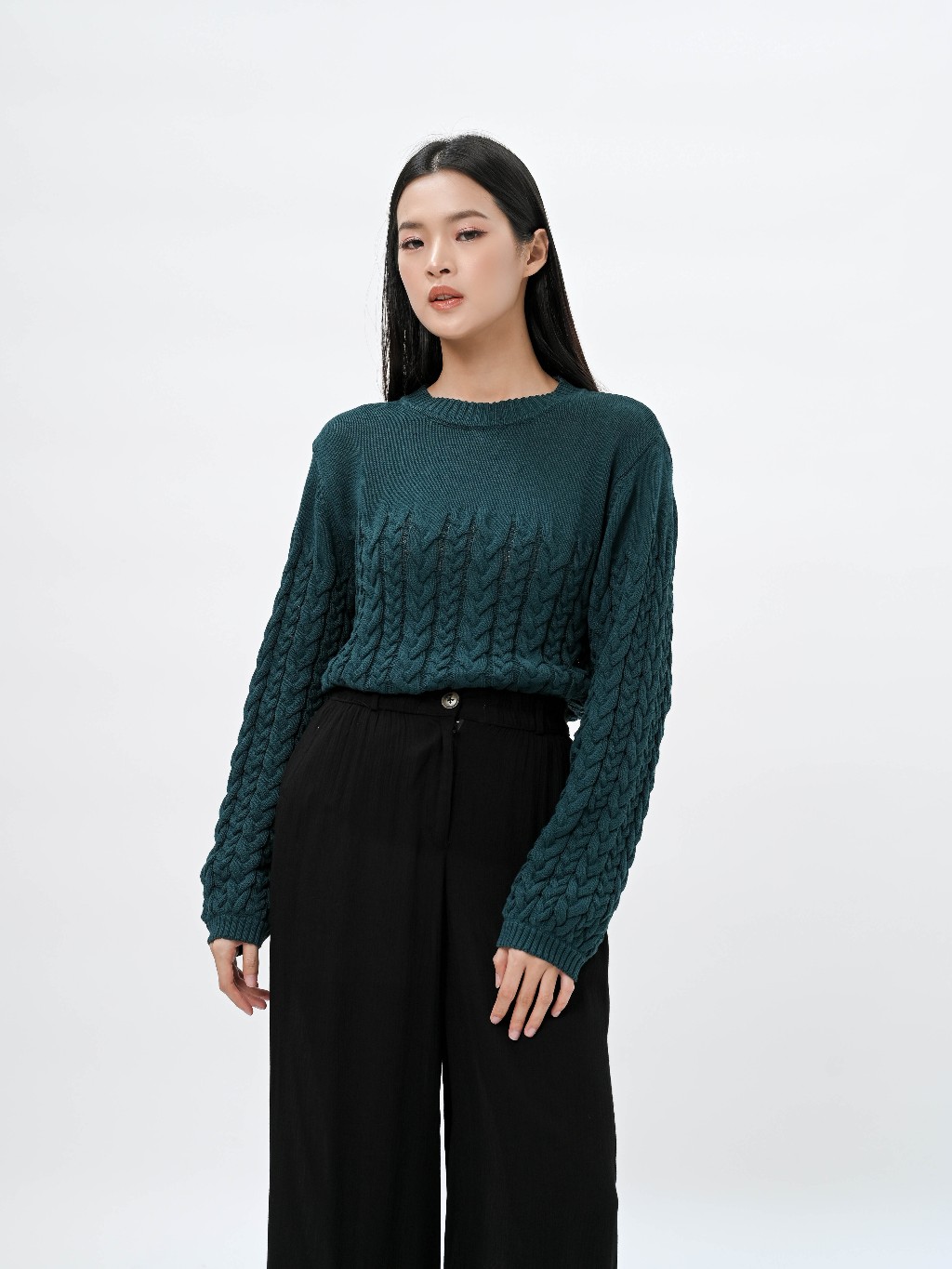 Jual COME Bertha Cable Knit Sweater 950 (2 warna) - Atasan Sweater ...