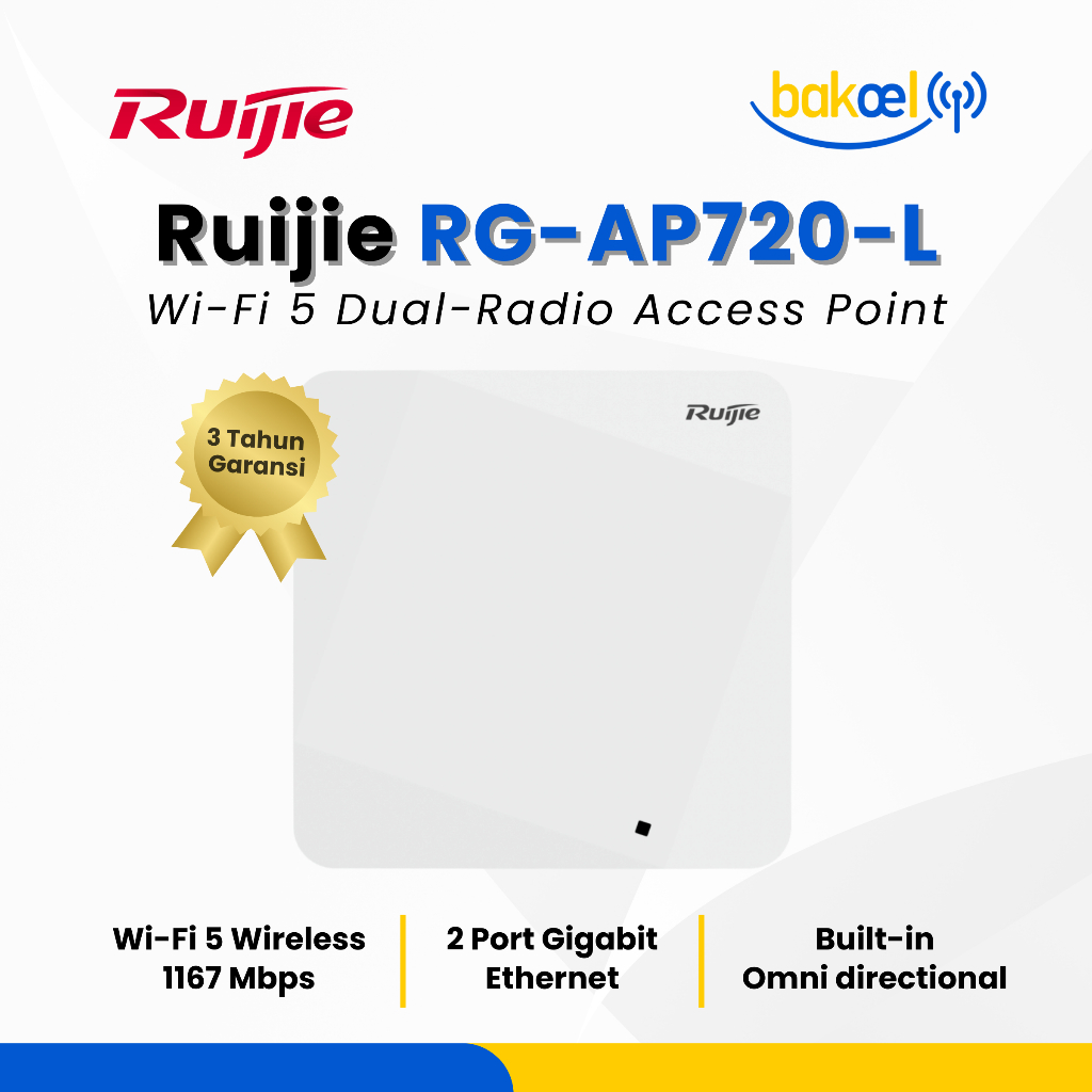 Jual RUIJIE RG-AP720-L Wi-Fi 5 Dual-Radio PoE Indoor Access Point RG ...