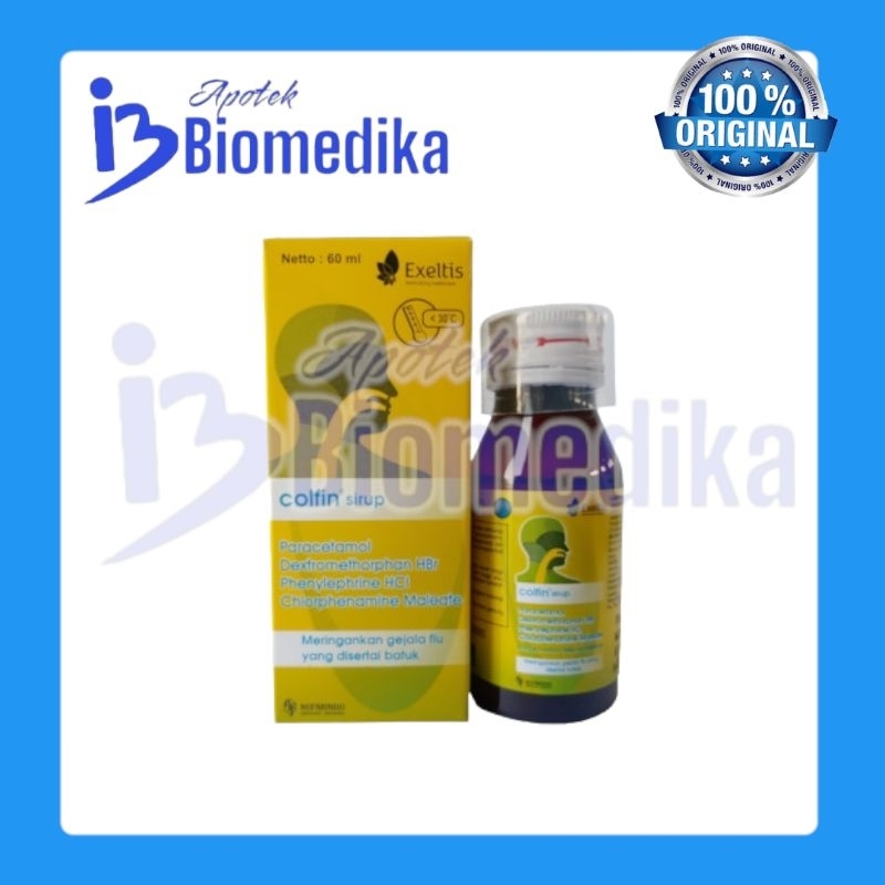 Jual COLFIN SIRUP 60 ML obat batuk pilek anak | Shopee Indonesia