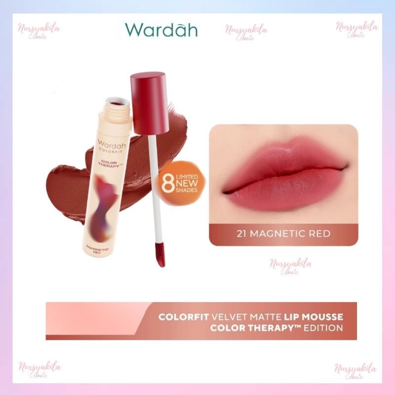 Jual Wardah Colorfit Velvet Matte Lip Mousse Color Therapy 4g ...