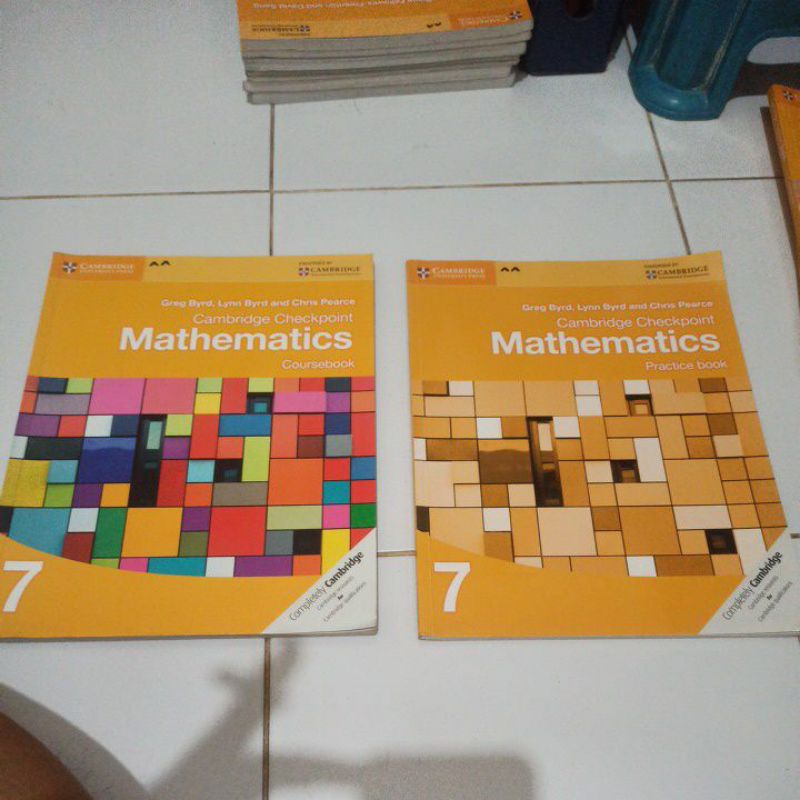 Jual CAMBRIDGE CHECKPOINT MATHEMATICS 7 COURSEBOOK, PRACTICE BOOK 1SET ...