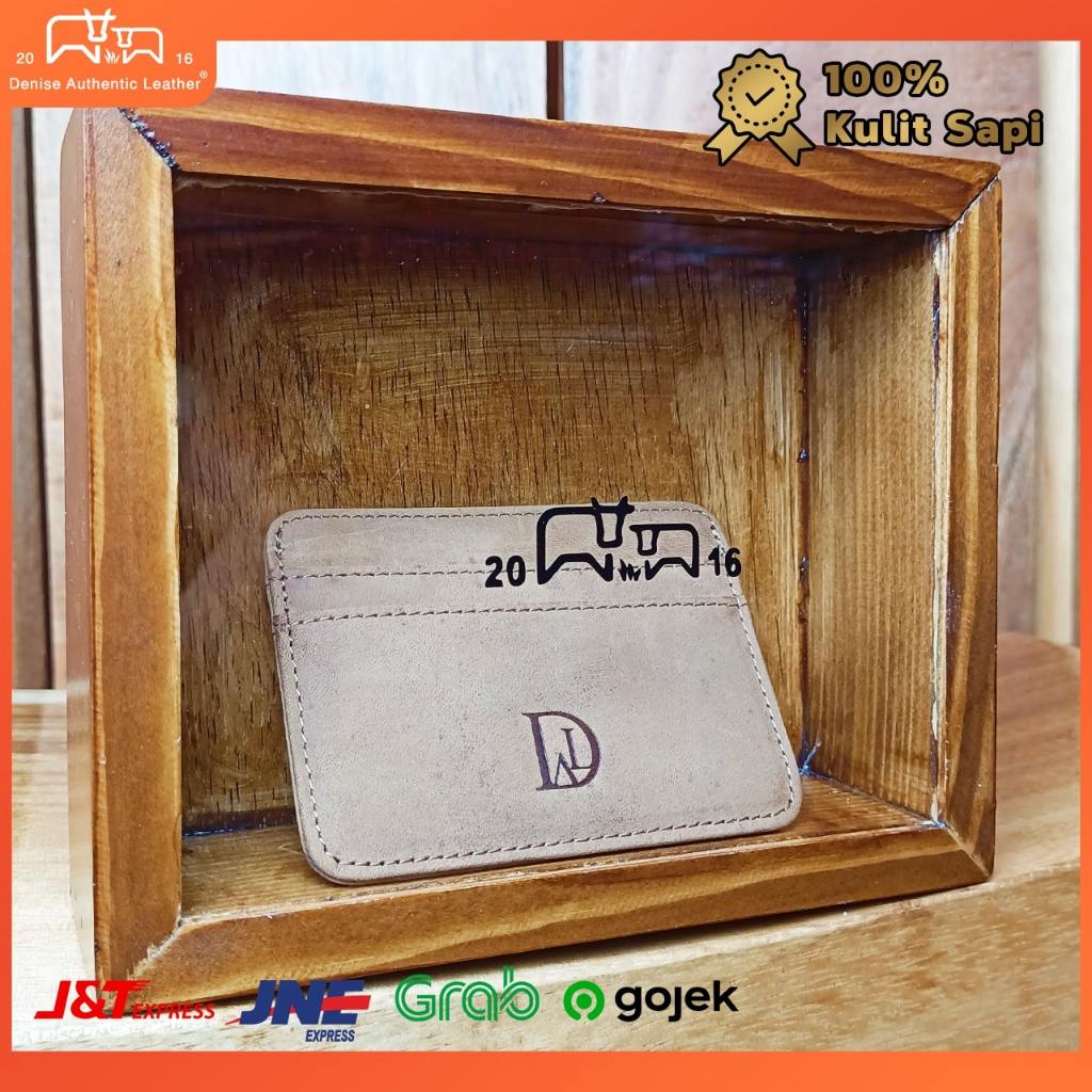 Jual Dompet Kartu Kulit Sapi (D'CARTE IV) | Shopee Indonesia