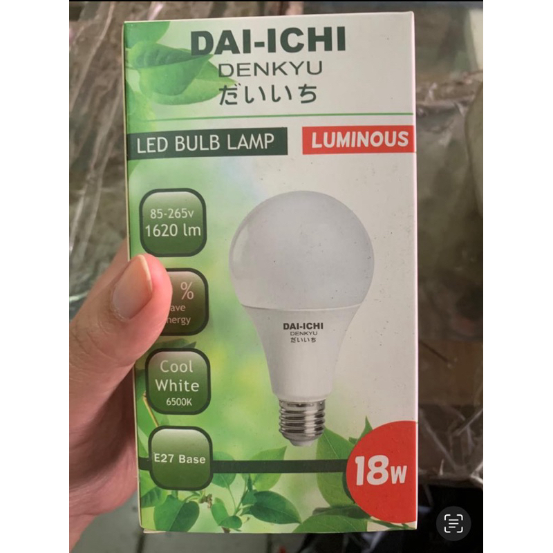 Jual lampu LED Dai chi 18 watt putih | Shopee Indonesia