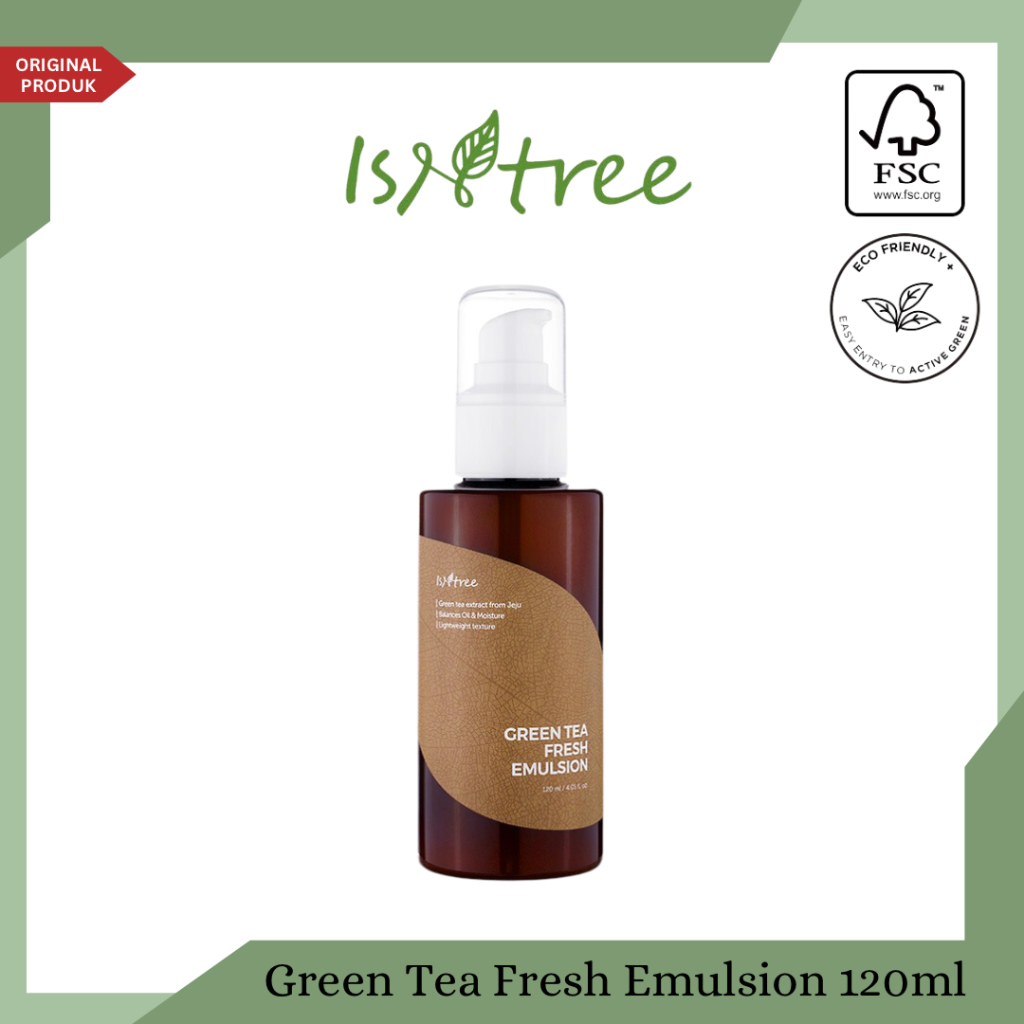 Jual Isntree Green Tea Fresh Emulsion 120ml | Shopee Indonesia