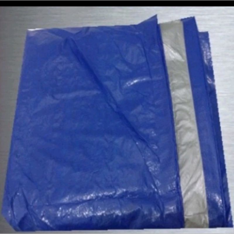 Jual terpal A3 biru silver 6m x 8m | Shopee Indonesia