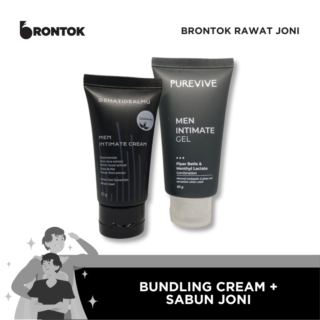 Jual Purevive Men Intimate Gel X Sehatidealmu Men Intimate Cream Bantu ...