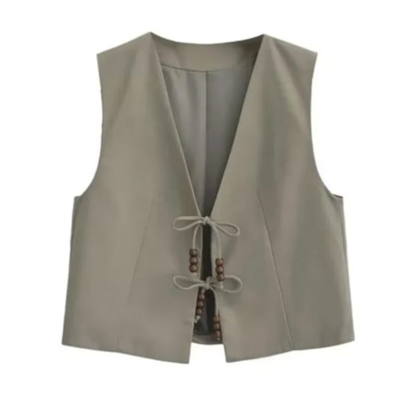 Jual Rompi/vest wanita model korea/atasan wanita kekinian/ bolero#033 | Shopee Indonesia