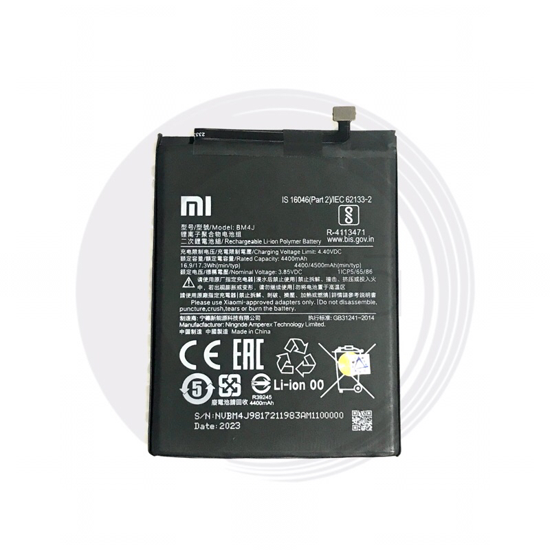 Jual BATERAI XIAOMI REDMI NOTE 8 PRO / BM4J / BATRE BATTERY ORI ...