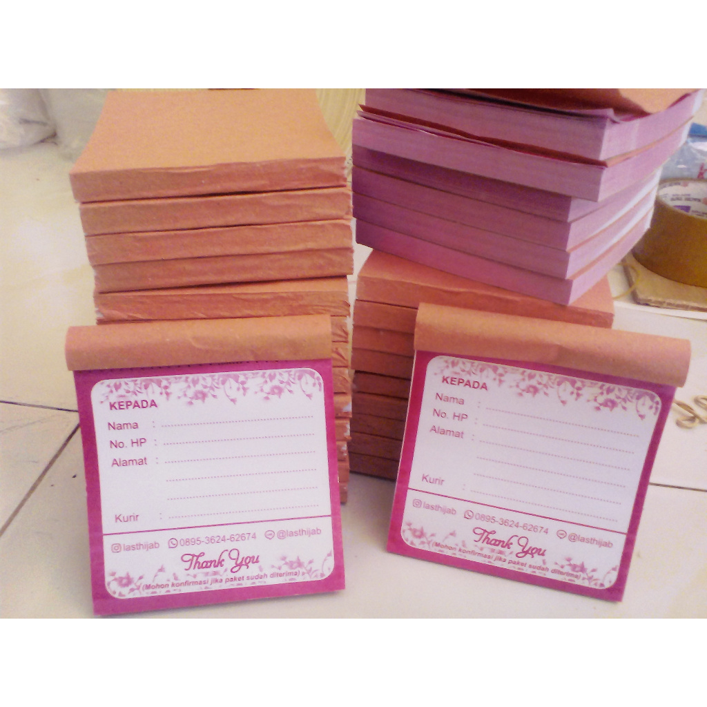 Jual Cetak Nota Kwitansi Custom Kupon Galon HVS 1 ply 1 rim | Shopee ...