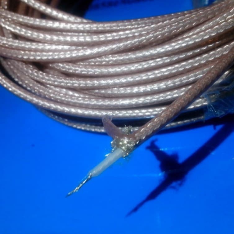 Jual RG316 NEW teflone coaxial 50 ohm RG 316 teflon RF wires 3mm ...