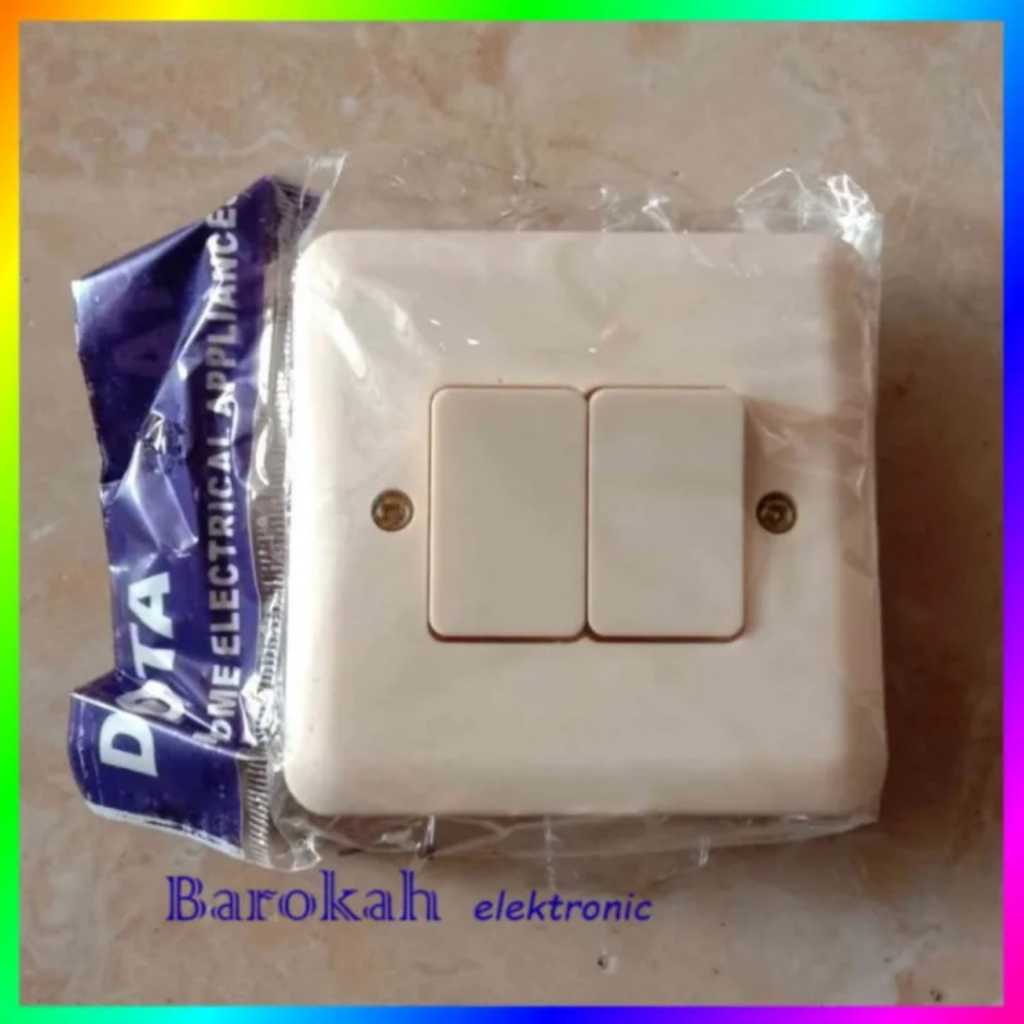 Jual Saklar Seri IB DOTA D-802 Inbow 2 phase mirip Broco | Shopee Indonesia