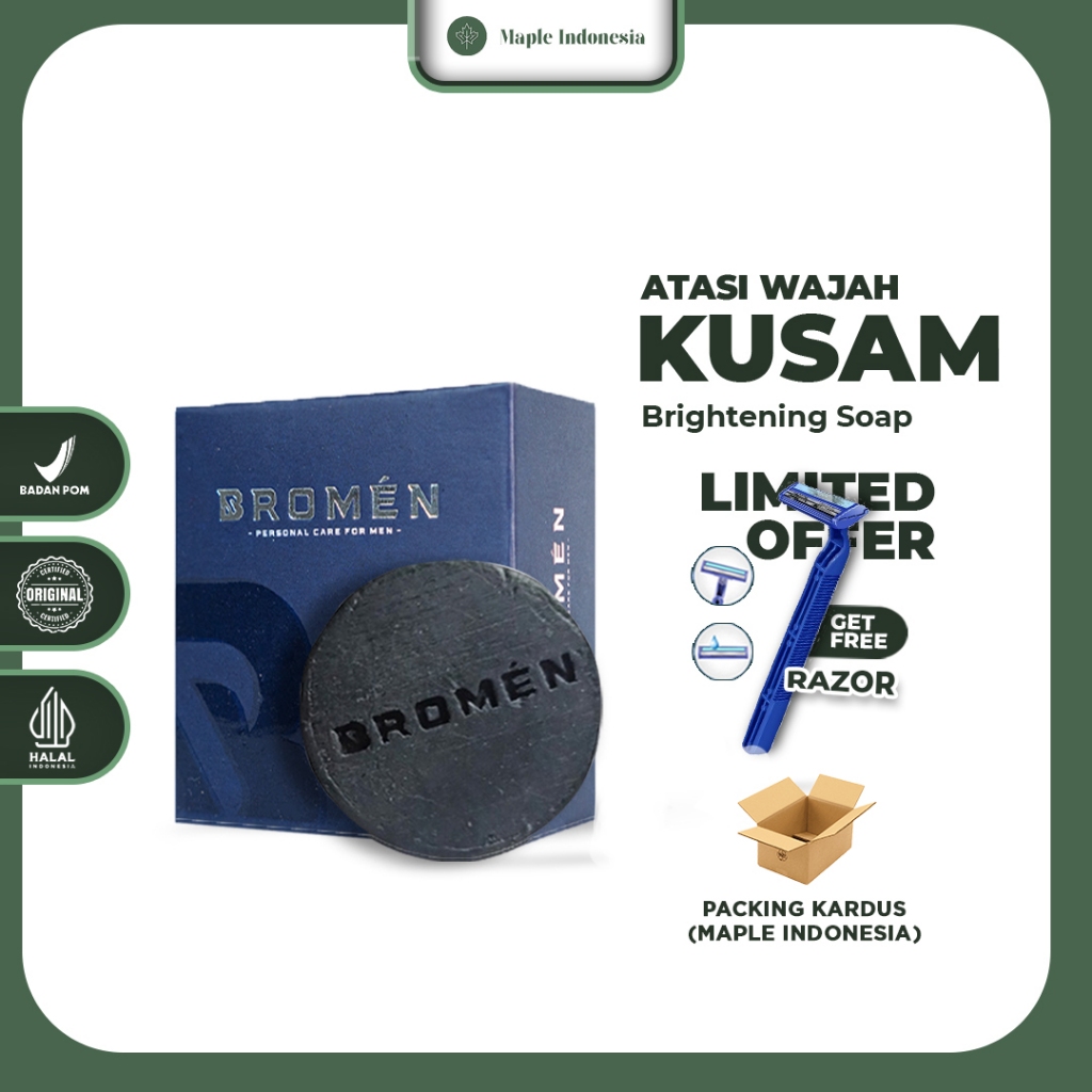 Jual BROMEN SABUN WAJAH PRIA - BROMEN SABUN MUKA LAKI LAKI | Shopee ...