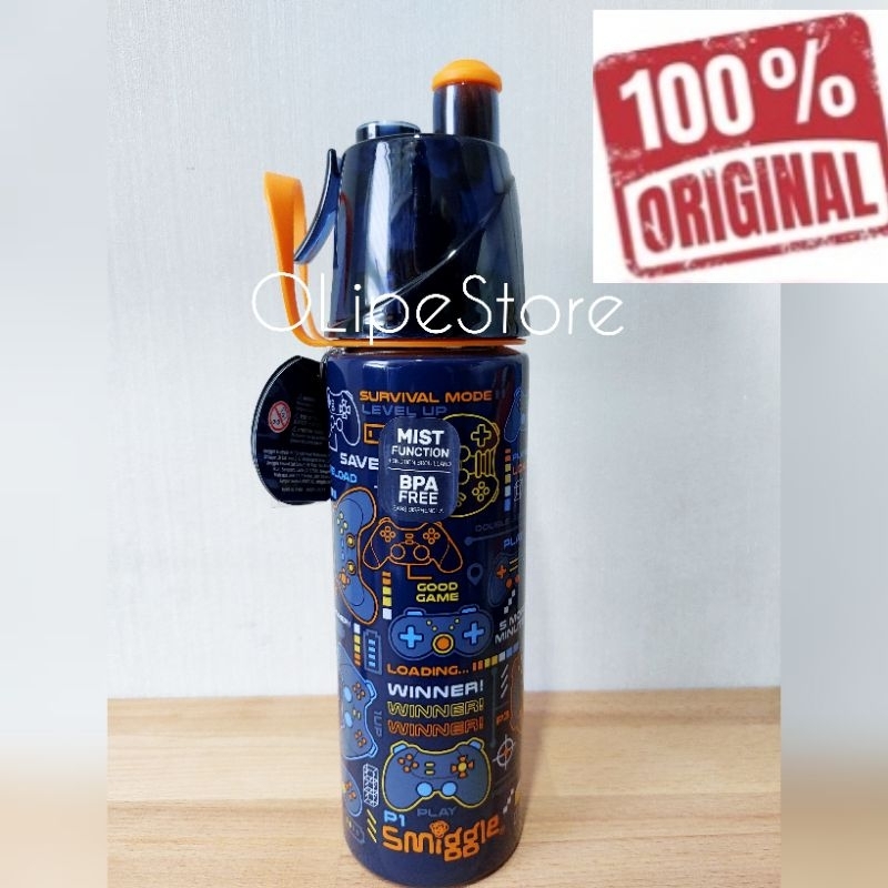 Jual SMIGGLE - Mist Spritz Insulated Steel Drink Bottle Botol Minum (G ...