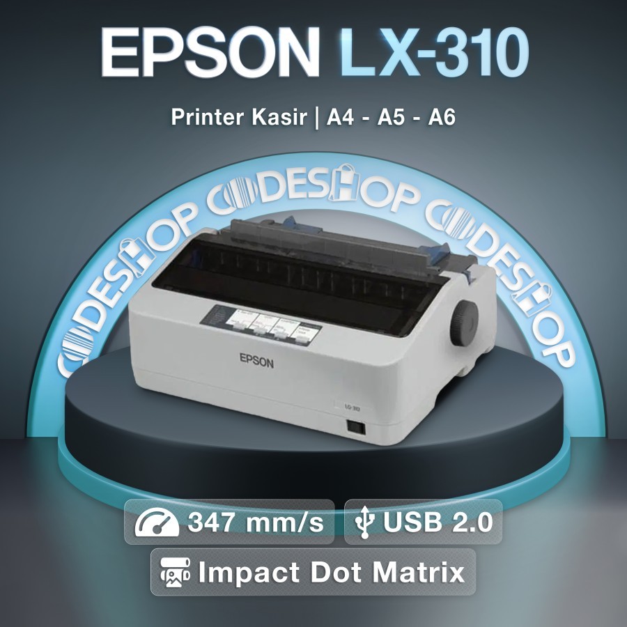 Jual Printer Faktur Dot Matrix EPSON LX310 Cetak Struk Rangkap NCR LX ...